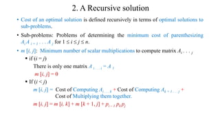 Matrix chain multiplication | PDF
