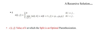 Matrix chain multiplication | PDF