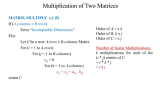 Matrix chain multiplication | PDF