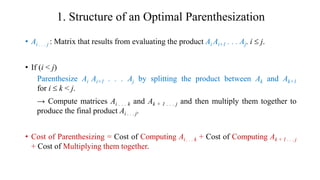 Matrix chain multiplication | PDF