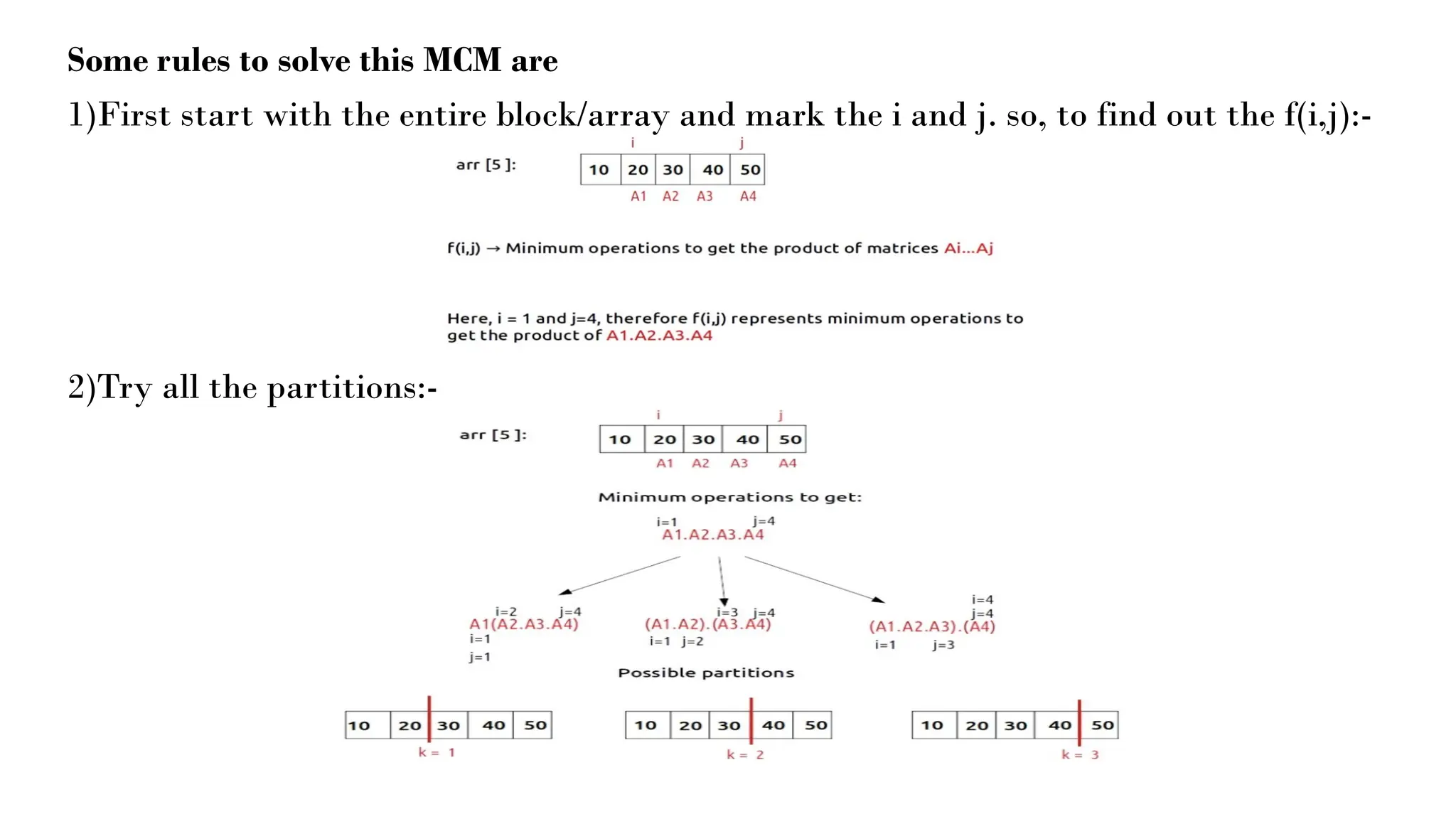 Matrix Chain Multiplication.pptx file pp | PPTX