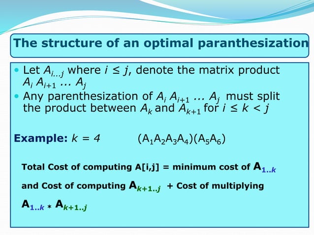 Matrix chain multiplication by MHM | PPTX | Physics | Science