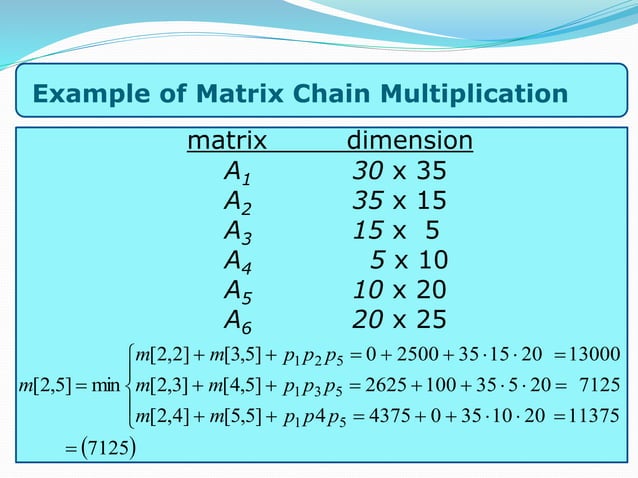 Matrix Chain Multiplication By MHM PPT matrix-chain-multiplication-by-mhm-ppt