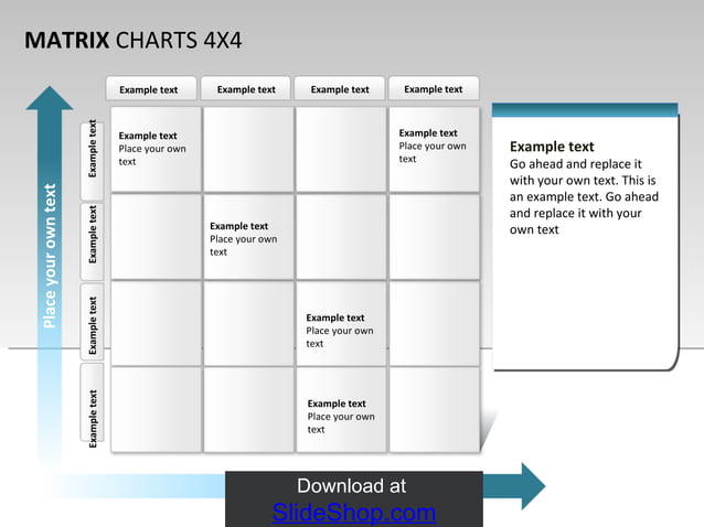 Matrix chart | PPT