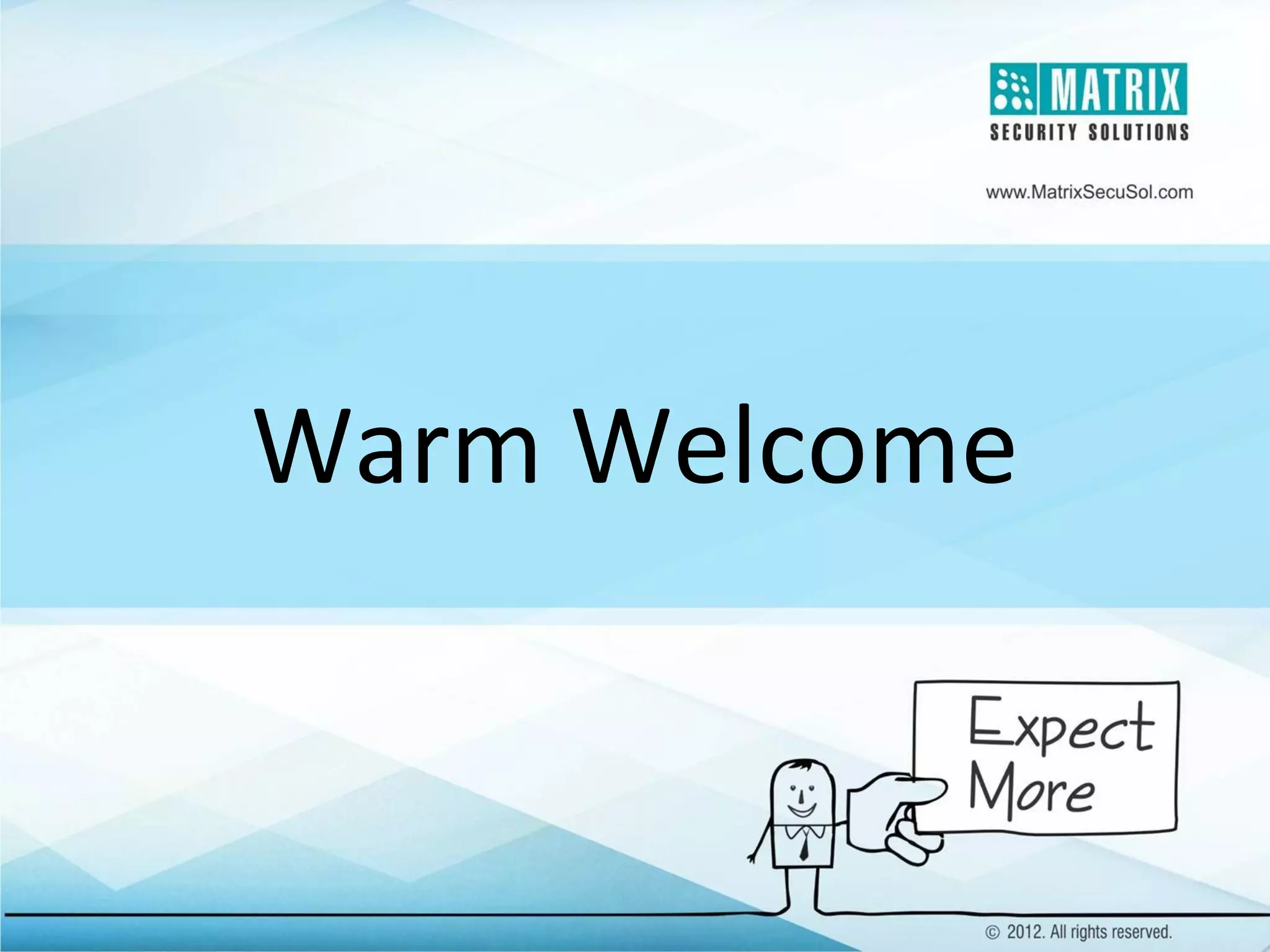 Matrix Security Solutions Cosec Access Control And Time Attendance Ppt