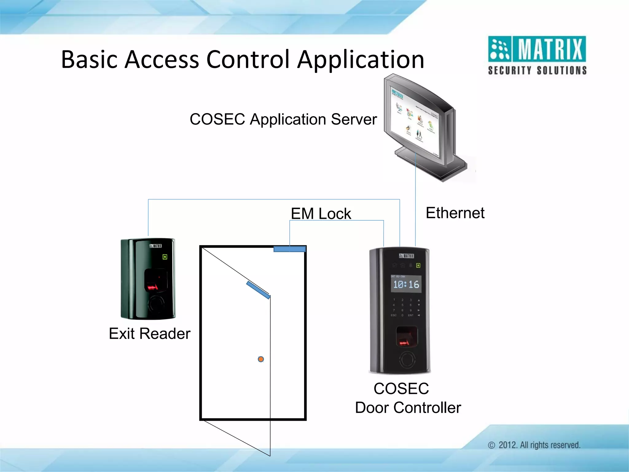 Matrix Security Solutions: COSEC - Access Control and Time-Attendance | PPT
