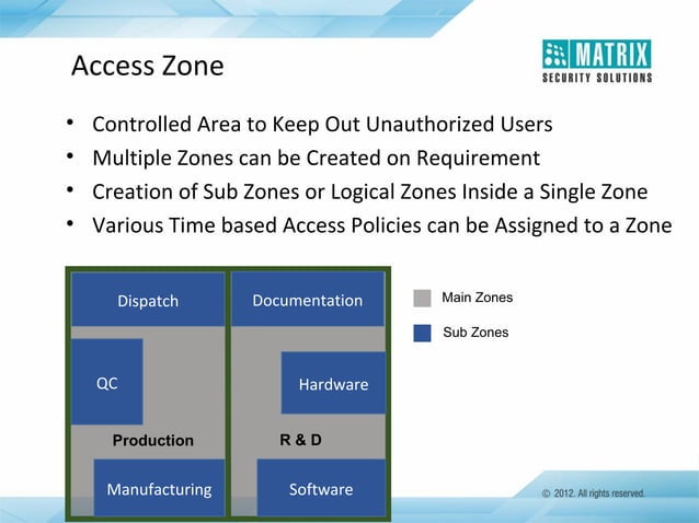 Matrix Security Solutions: COSEC - Access Control and Time-Attendance | PPT