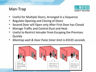 Matrix Security Solutions: COSEC - Access Control and Time-Attendance | PPT