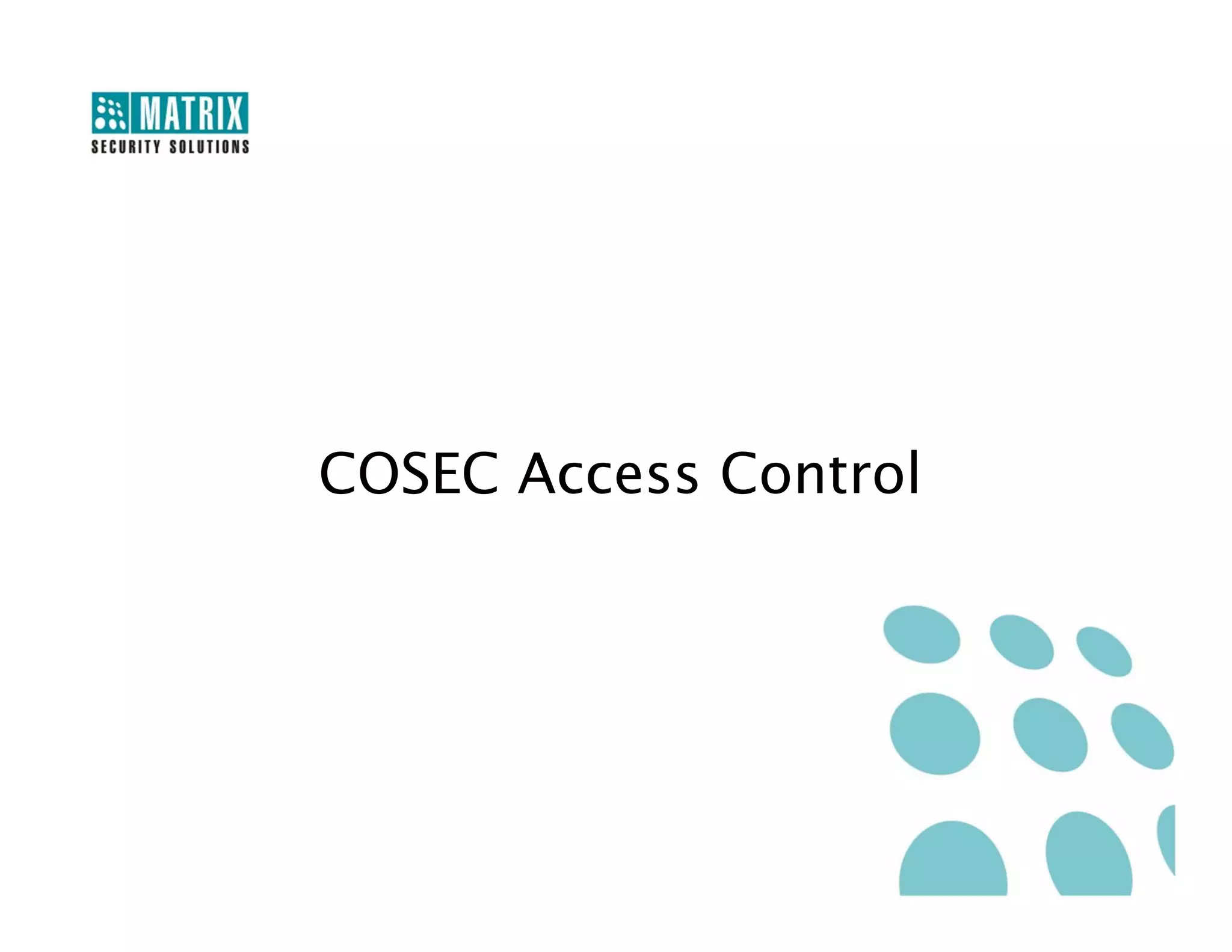 Matrix cosec acm_presentation_v1_r1 | PPT