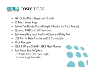Matrix Cosec Presentation | PDF