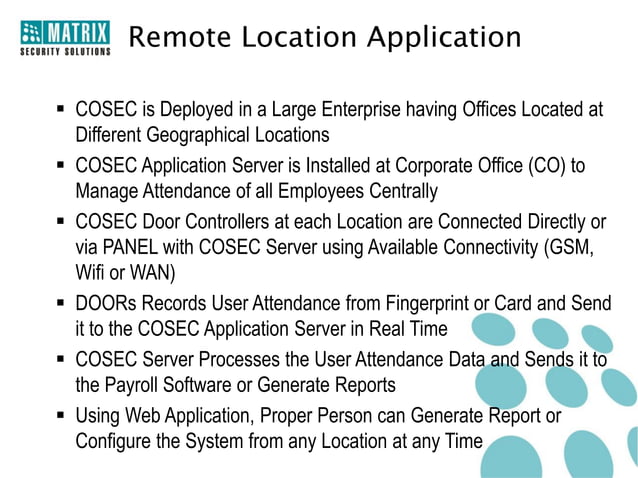 Matrix cosec tam_presentation_v1_r1 | PDF