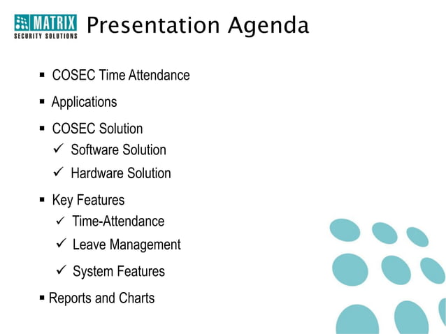 Matrix cosec tam_presentation_v1_r1 | PDF