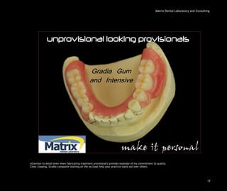 Matrix Dental Laboratory and Consulting | PDF