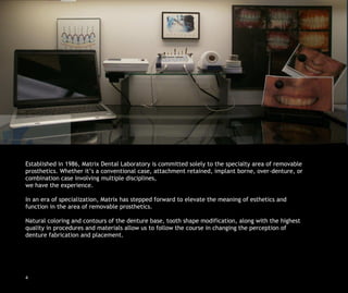Matrix Dental Laboratory and Consulting | PDF