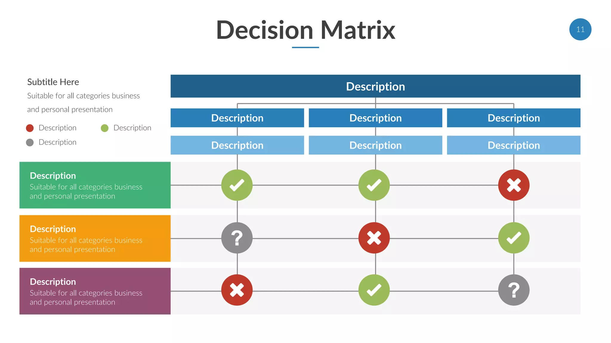 Matrix diagram powerpoint | PDF