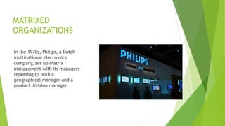 Matrixed organizations | PPT