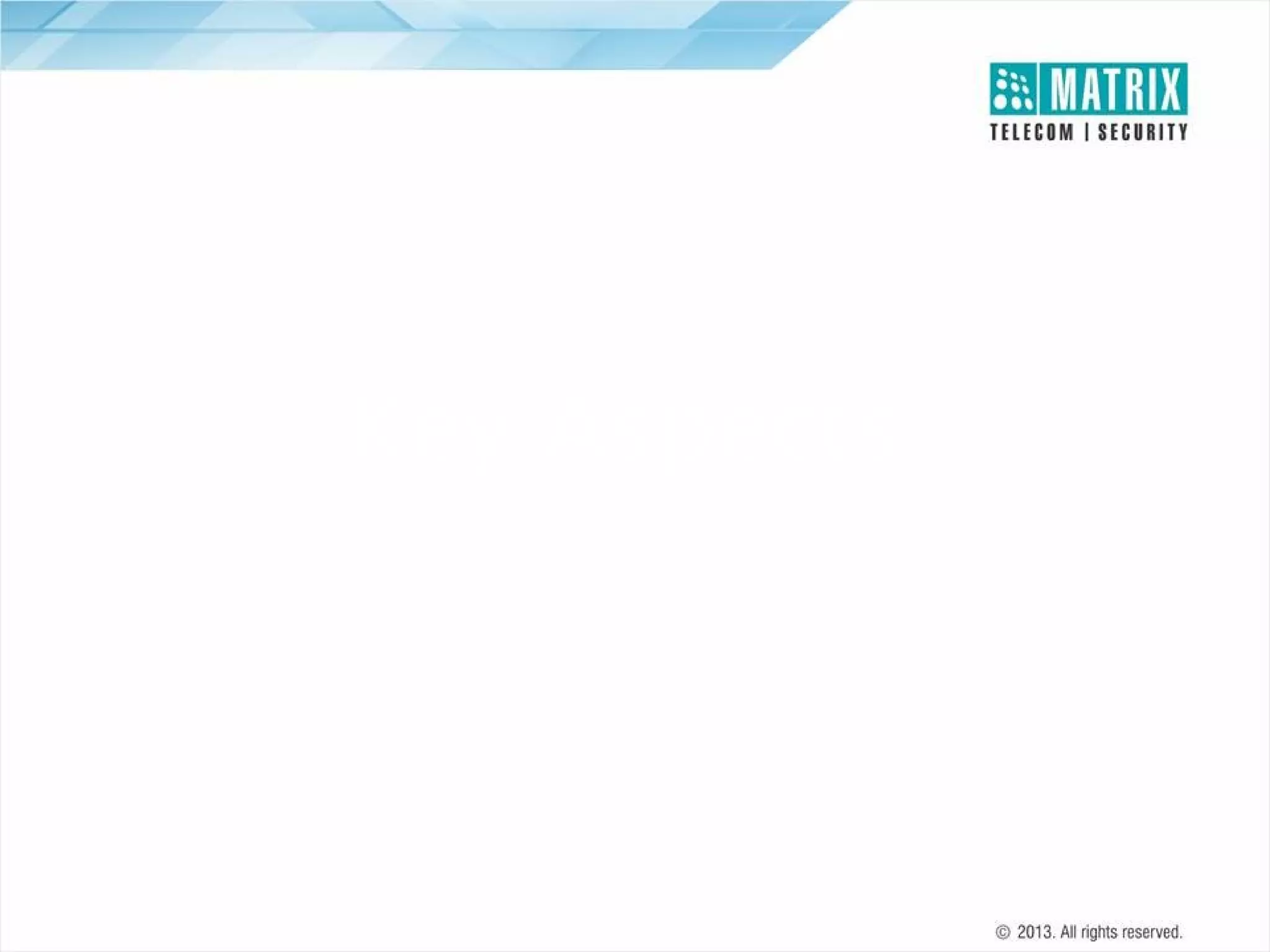 Matrix Telecom Solutions: ETERNITY IP-PBXs | PPT