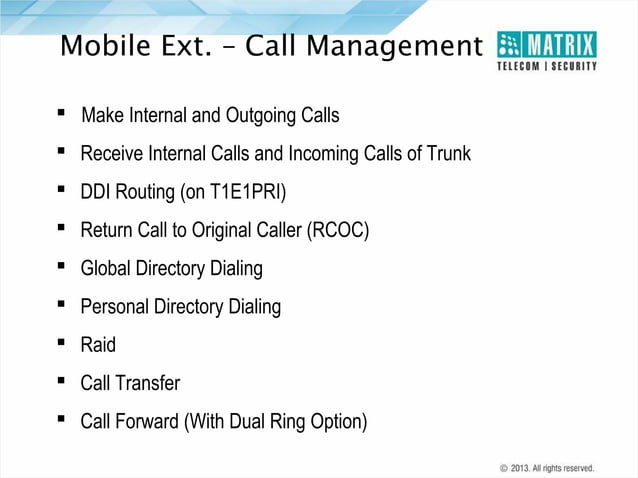 Matrix Telecom Solutions: ETERNITY IP-PBXs | PPT | Computer Networking ...