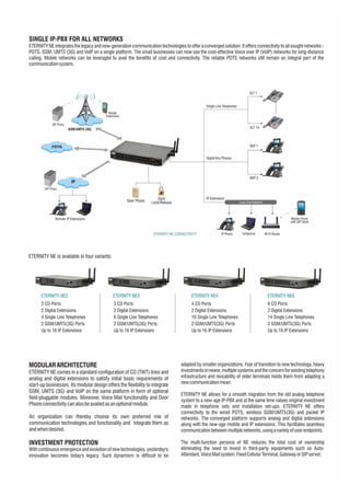 Matrix eternity ne pbx_brochure | PDF