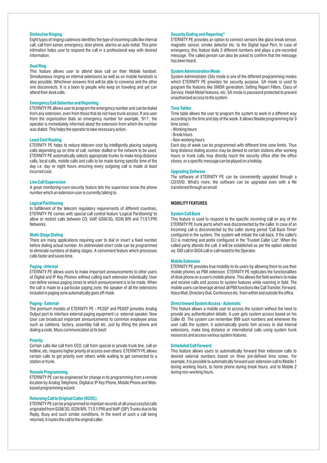 Matrix eternity pe brochure | PDF