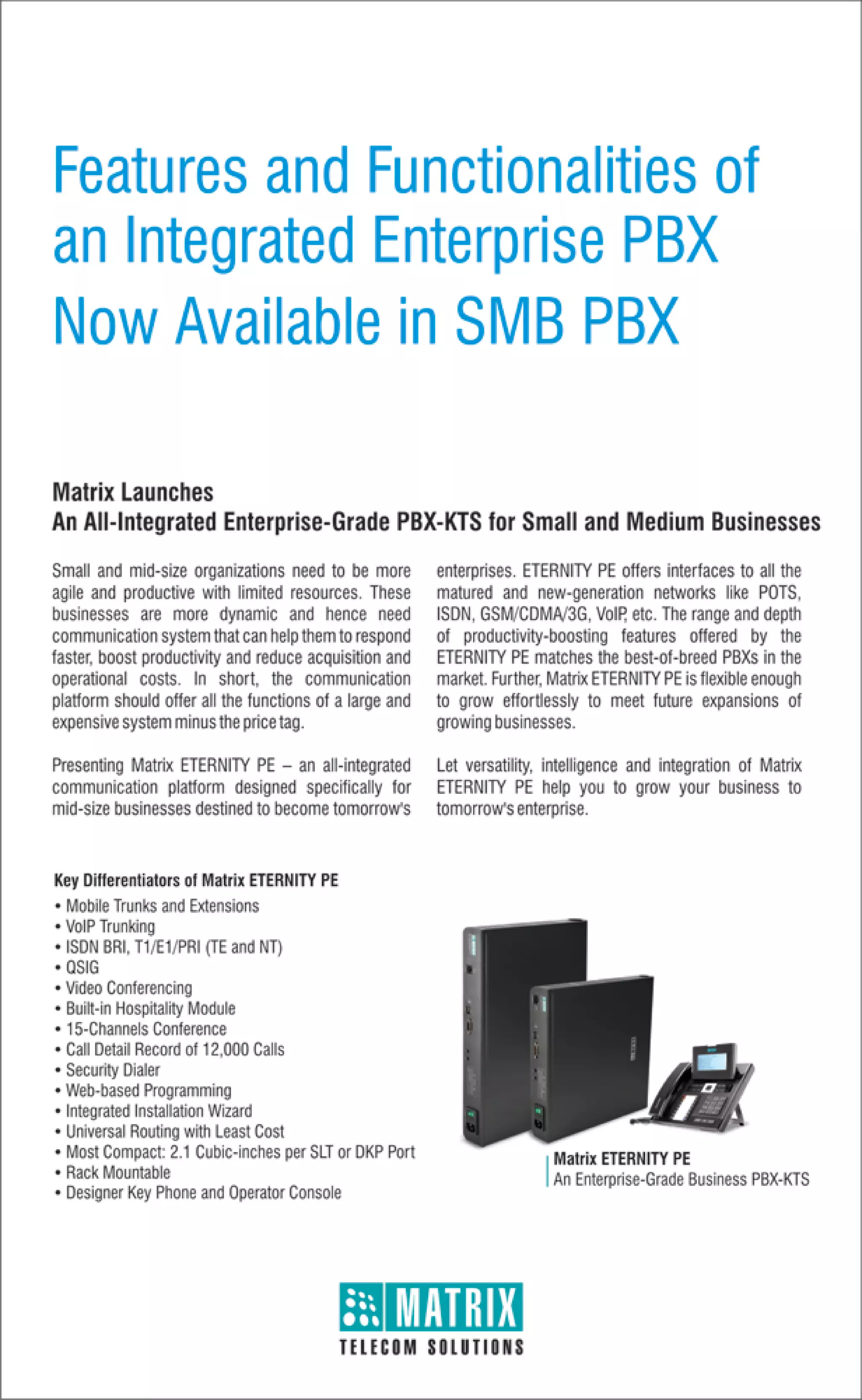 Matrix eternity pe mailer | PDF