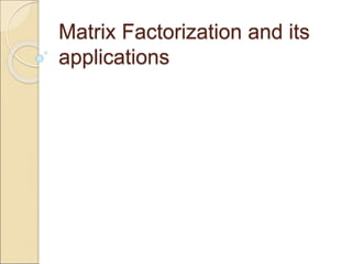 matrixfactorization.ppt