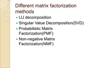 matrixfactorization.ppt