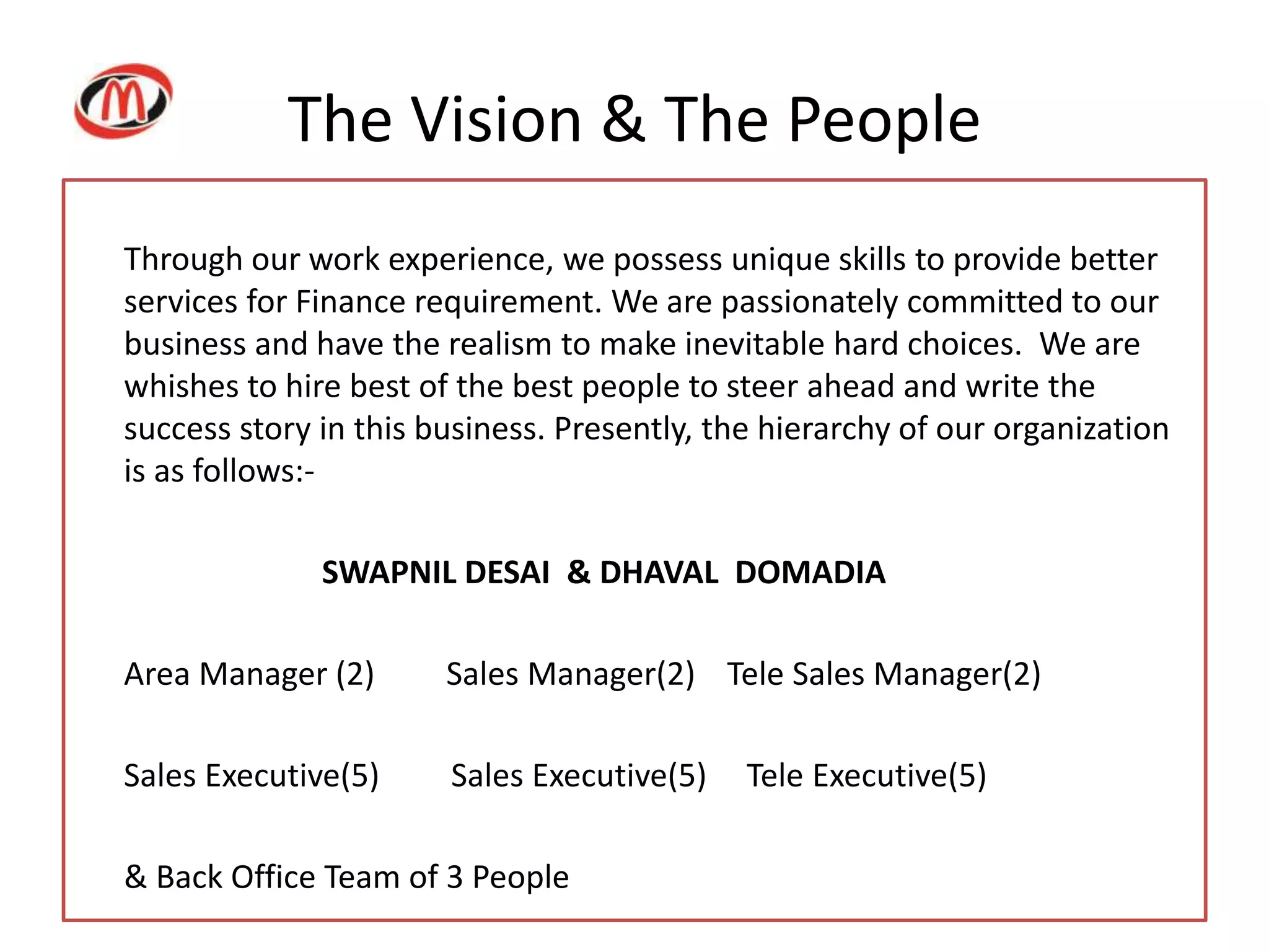 Matrix finance profile | PPSX