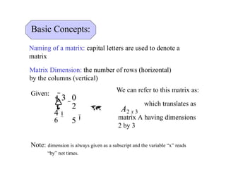 Introduction about matrix in Finite Mathematics.pptx