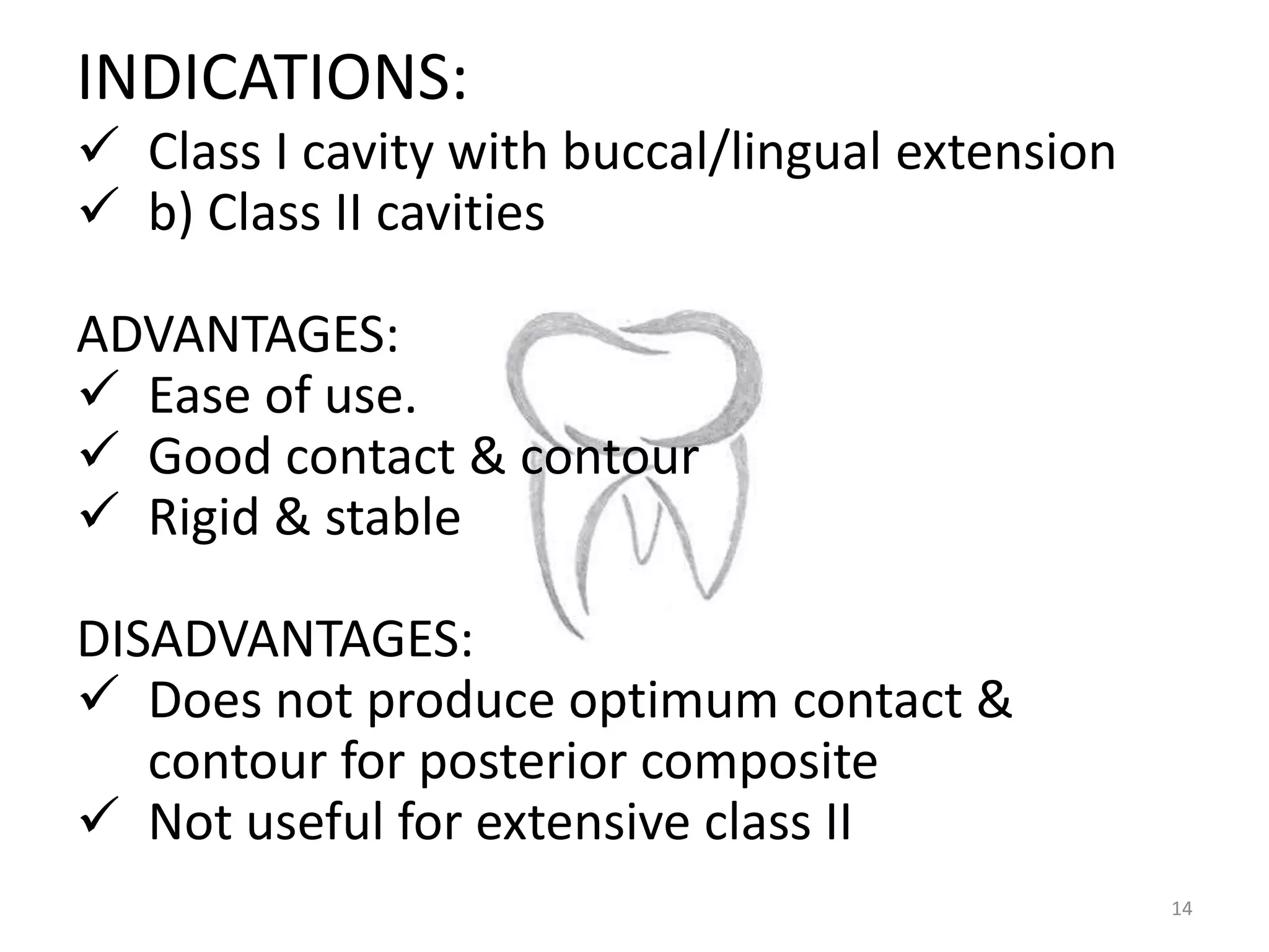 Matrixing and wedges | PPTX