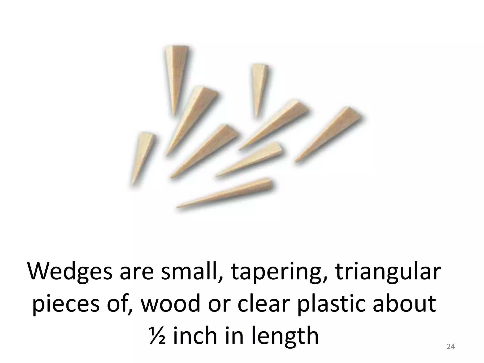 Matrixing and wedges | PPTX