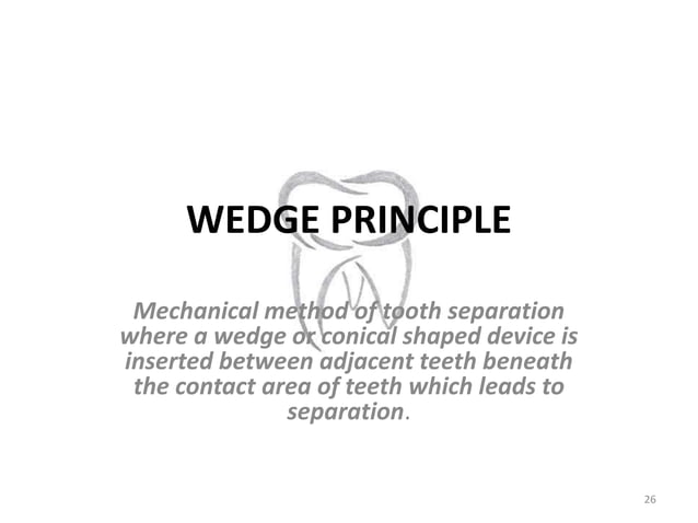 Matrixing and wedges | PPTX | Oral care | Personal Care
