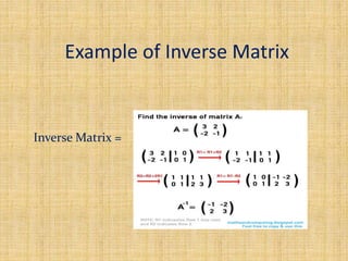 Matrix in software engineering | PPT