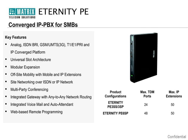 Matrix Comsec Introduction | PPT