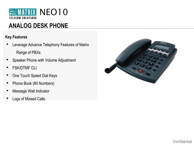 Matrix Comsec Introduction | PPT