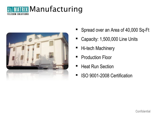 Matrix Comsec Introduction | PPT