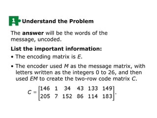 Matrix inverse | PPTX