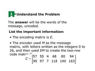 Matrix inverse | PPTX