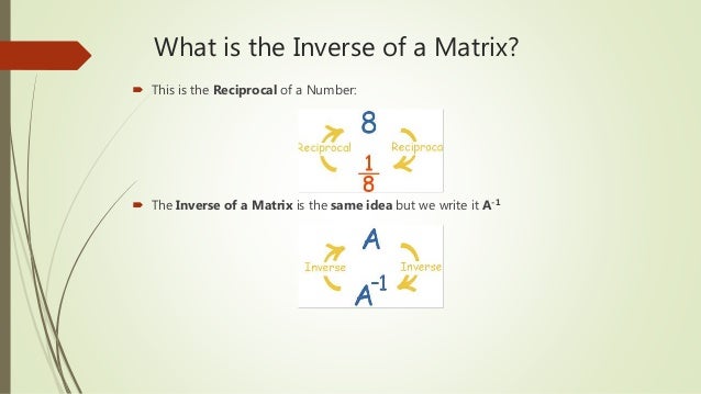 Matrix inversion