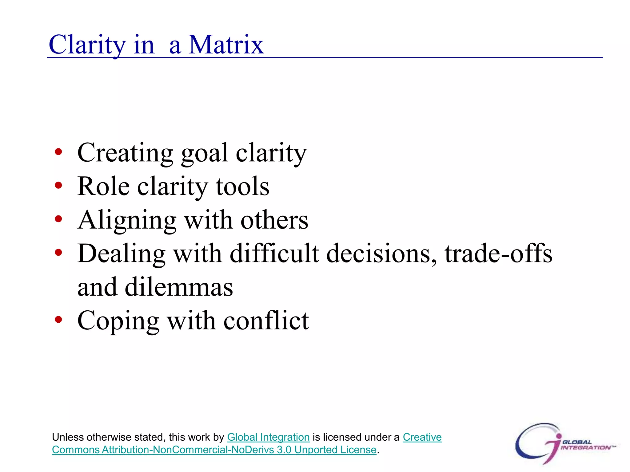 Matrix management | PPT