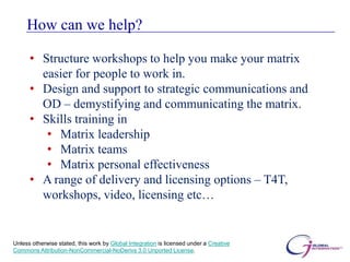 Matrix management | PPT