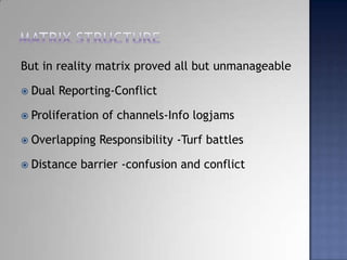 Matrix management | PPSX