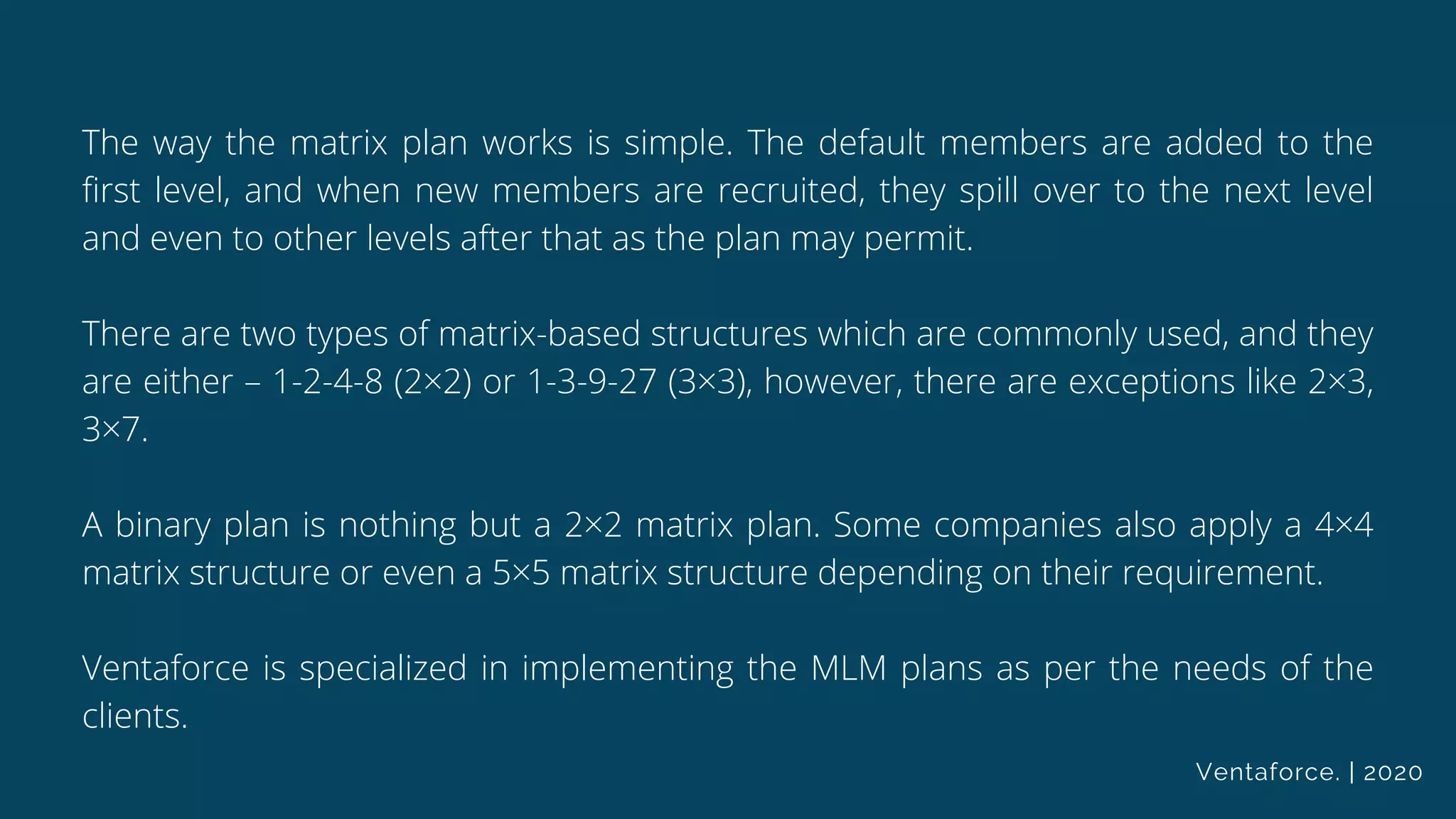 What is Matrix MLM plan? How Does it Work? | PDF