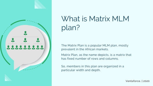 What is Matrix MLM plan? How Does it Work? | PDF