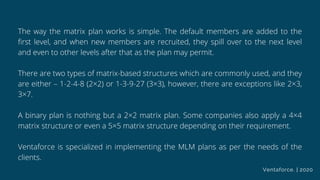 What is Matrix MLM plan? How Does it Work? | PDF