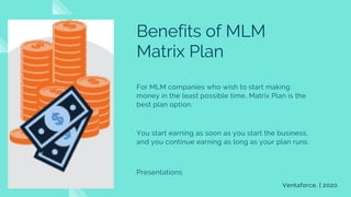 What is Matrix MLM plan? How Does it Work? | PDF