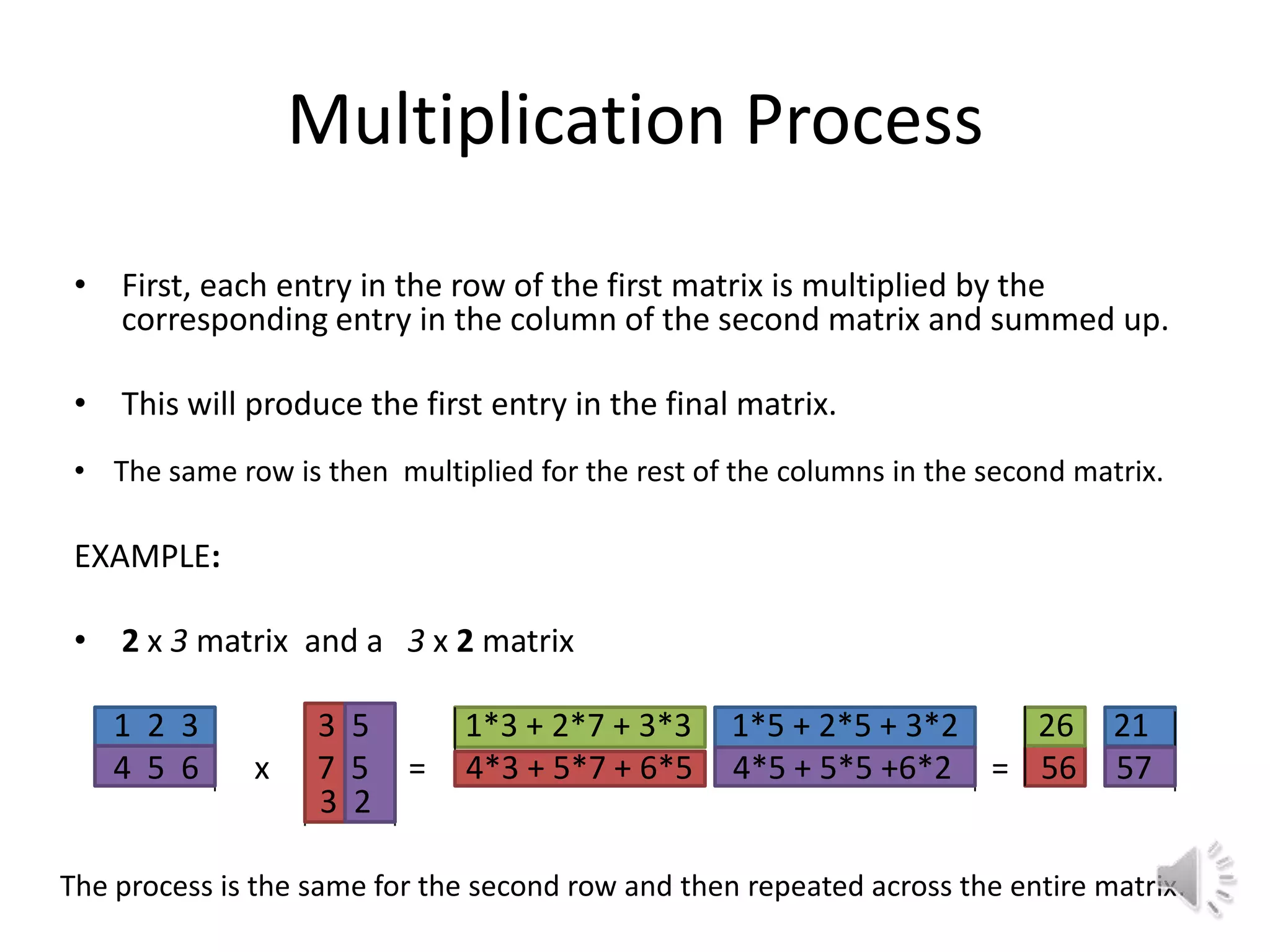 Matrix multiplication | PPTX