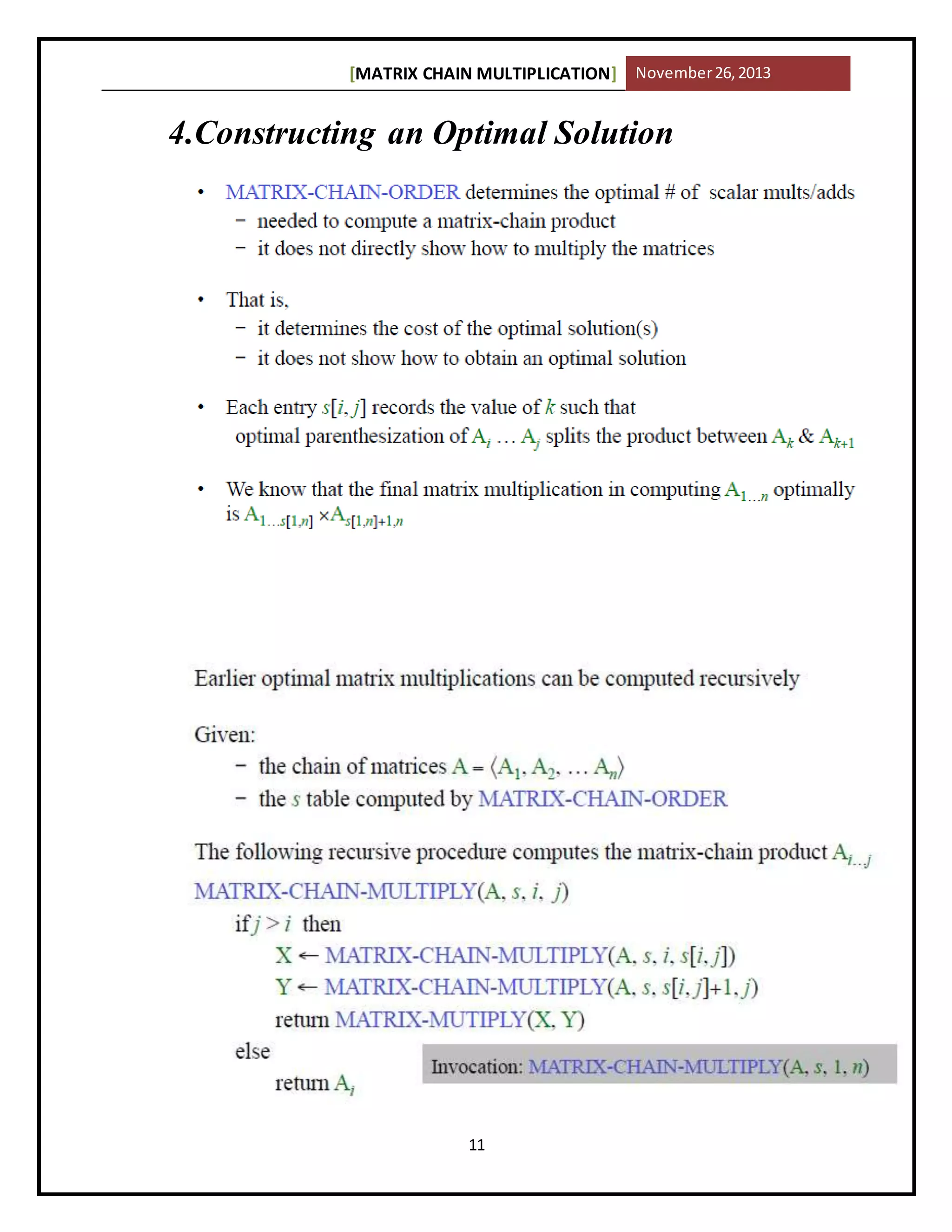 Matrix multiplicationdesign | DOCX