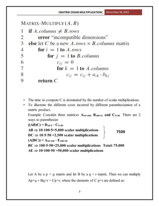 Matrix multiplicationdesign | DOCX | Programming Languages | Computing