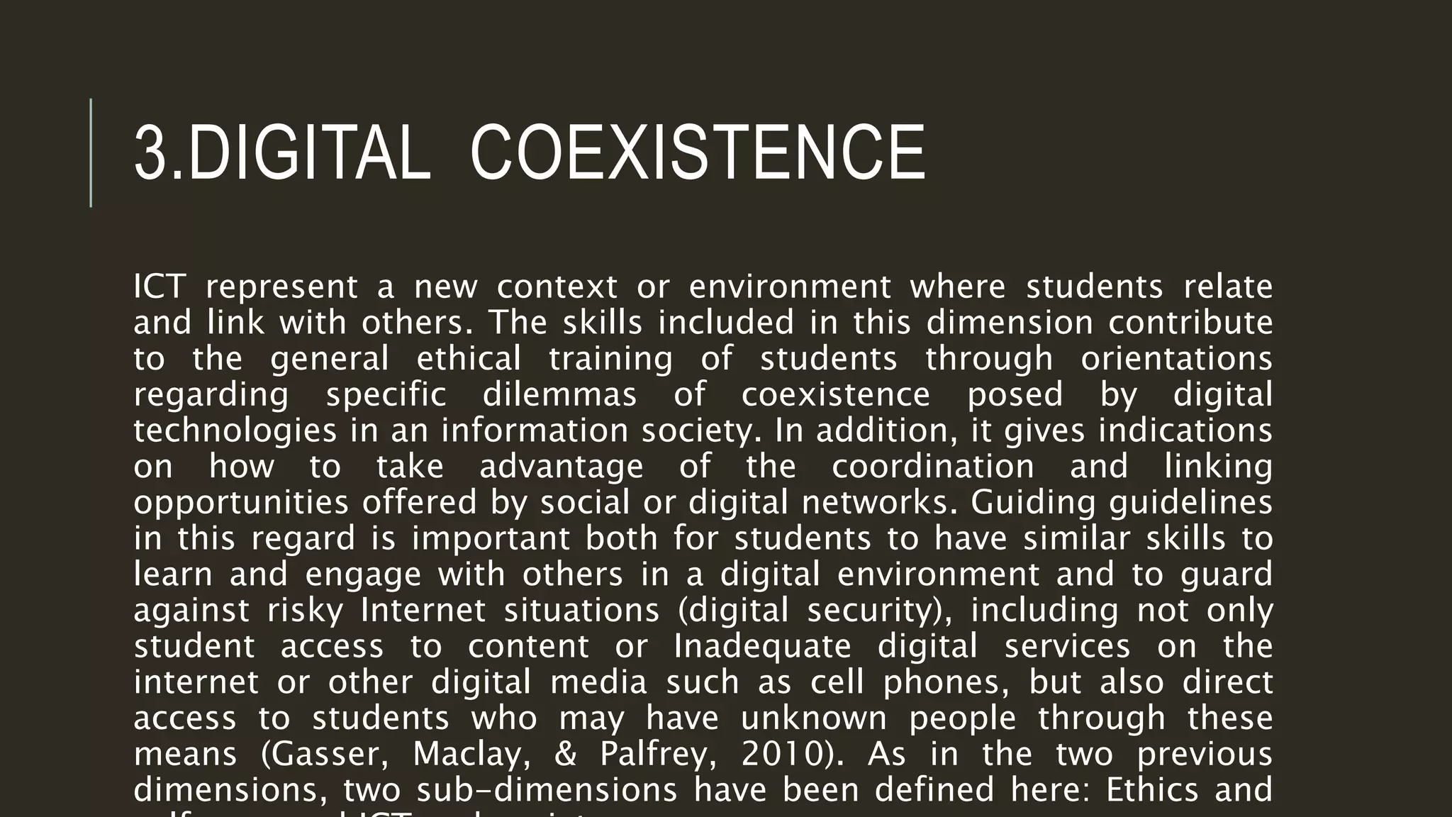 Matrix of ict skills for learning | PPTX